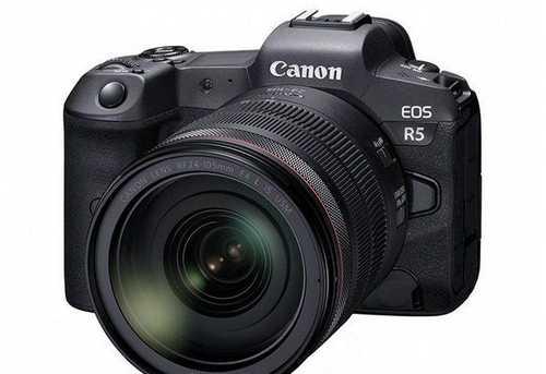 Фотоаппарат Canon EOS R5 Kit RF 24-105mm f/4.0 L I