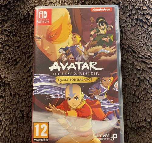 Avatar quest for balance nintendo switch