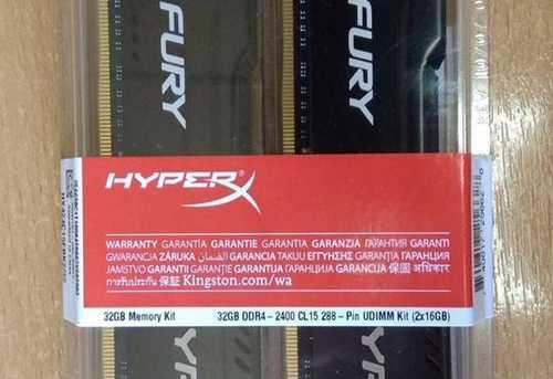 Оперативная память Kingston HyperX Black 32 Гб