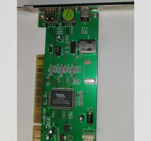 Плата расширения Firewire PCIe 1394A