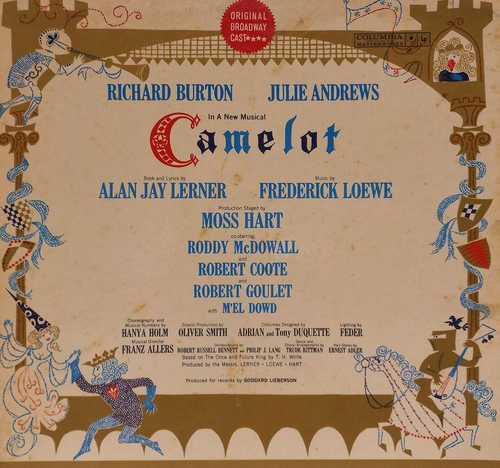 Виниловая пластинка Camelot (Musical)