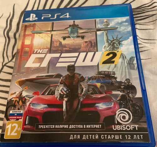 The crew 2 ps4 диск