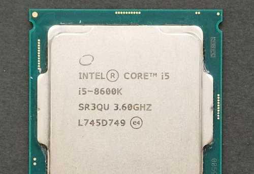 Процессор Intel Core i5-8600K 3.6/4.3GHz