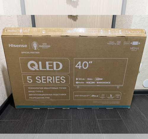 Qled телевизор 40" (102 см) Hisense 40A5KQ