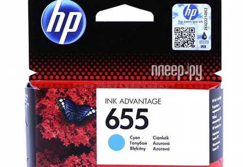 HP 655 Ink Advantage CZ110AE Cyan для 3525/552