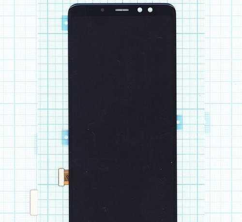 Модуль для Samsung Galaxy A8 Plus (2018) черный