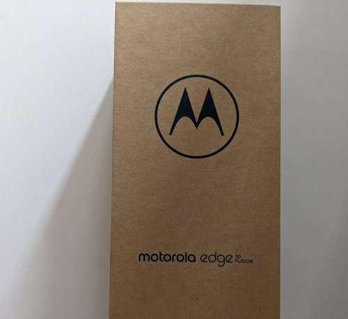 Motorola Edge 30 Fusion Синяя Кожа
