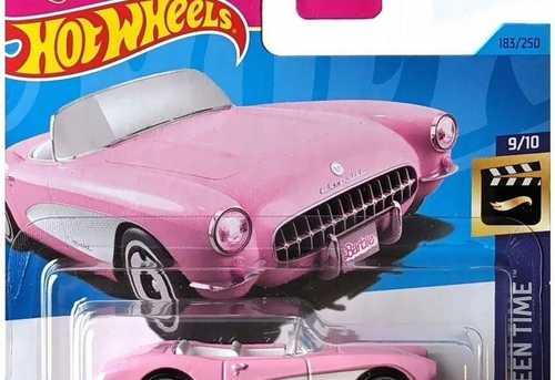 Хот вилс Барби кар 1956 corvette hot wheels barbie