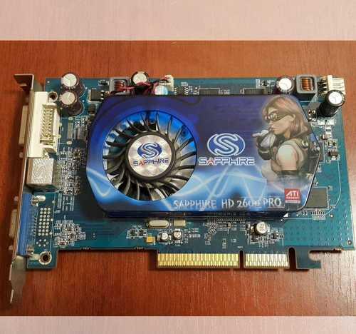 AGP Sapphire Radeon HD2600 Pro 512 Mb