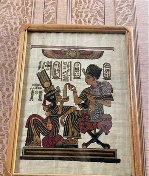 Продам 2 картины папирус