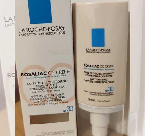 La roche posay сс крем с солнцезащитный новый