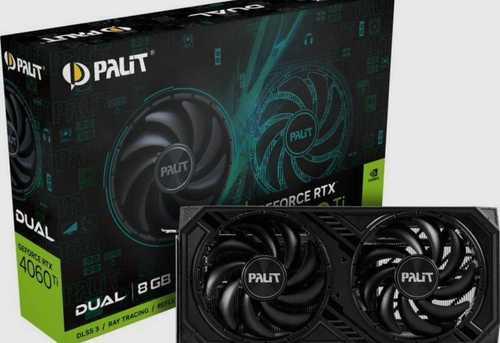 Видеокарта Palit dual nvidia RTX 4060TI 8Gb