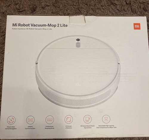 Робот пылесос xiaomi mi robot vacuum mop 2 lite