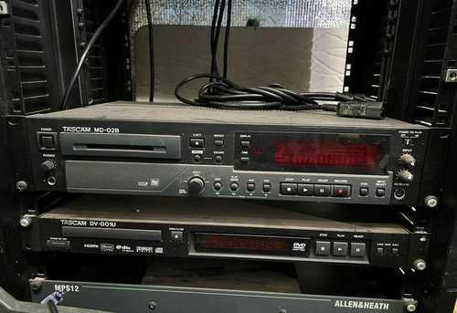 Tascam MD-02B Профессиональная мини-диск дека