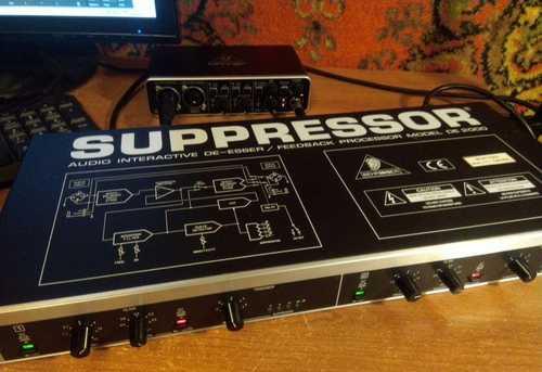 Behringer DE2000 supressor Deesser Деэссер