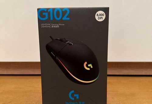 Игровая мышь Logitech G102 LightSync Black