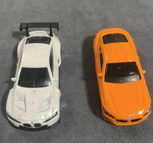 Модельки bmw M4 и bmw m850 CCA (1:64)