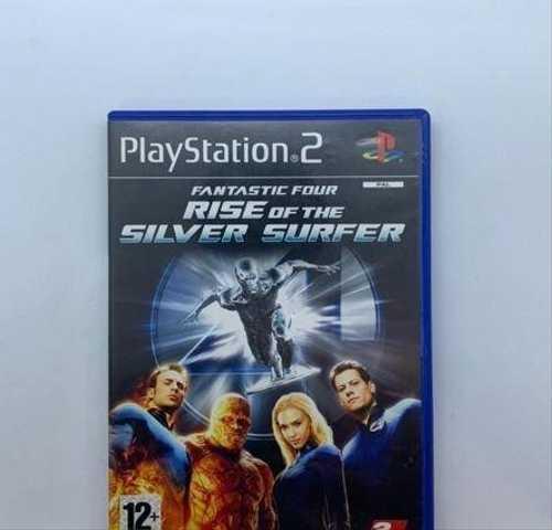 Fantastic Four Rise of the Silver Surfer для PS2