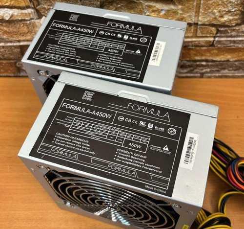 Блок питания Formula A450W 6pin 2 штуки