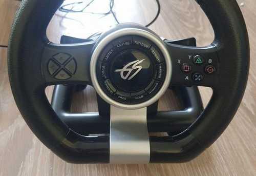 Игровой руль dexp wheelman 1