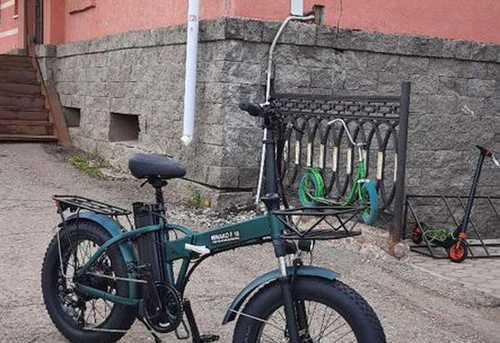 Электровелосипед Minako F10 зеленый