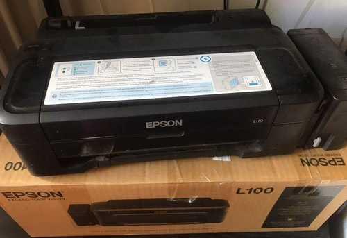 Цветной струйный принтер epson l110