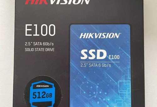 SSD накопитель Hikvision 512гб, 2.5", SATA III