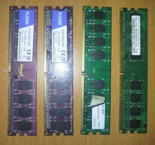 Оперативная память ddr2 2gb