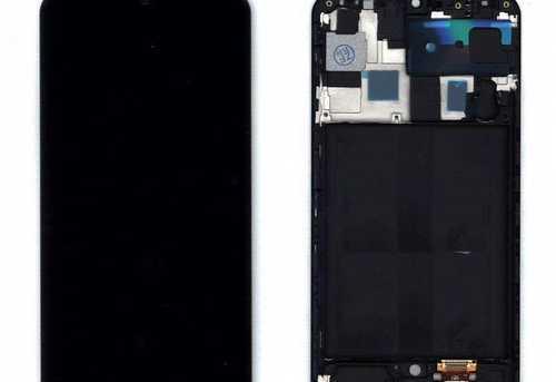 Модуль для Samsung Galaxy A50 черный с рамкой