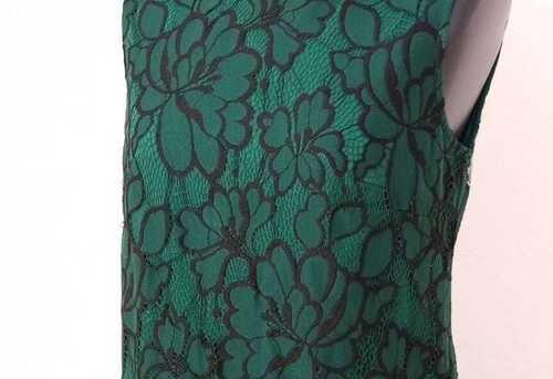 Новое зелёное кружевное платье Zarina