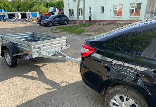Прицеп оцинкованный одноосный марки мзса 817710