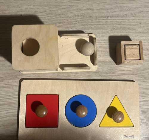 Игрушки монтессори
