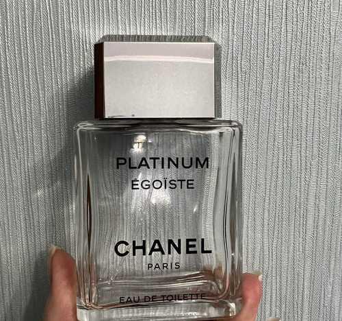 Пустой флакон от Egoiste Platinum Chanel