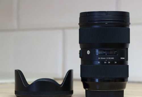 Sigma 24-35mm f/2 DG HSM Art Canon