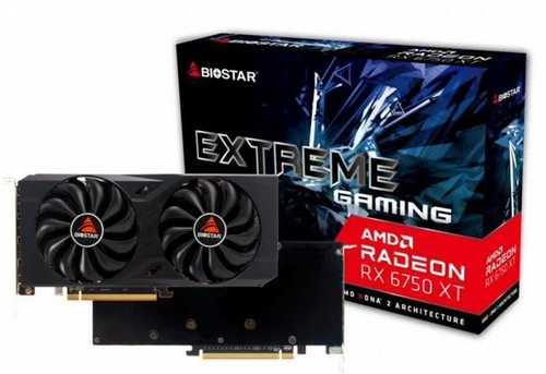 Видеокарта Biostar AMD Radeon RX6750XT 12GB, gddr6