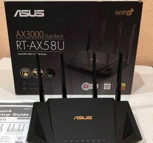 Wifi роутер Asus RT-AX58U