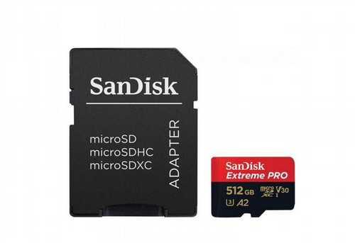 Карта памяти SanDisk 512GB Extreme Pro microsdxc 2