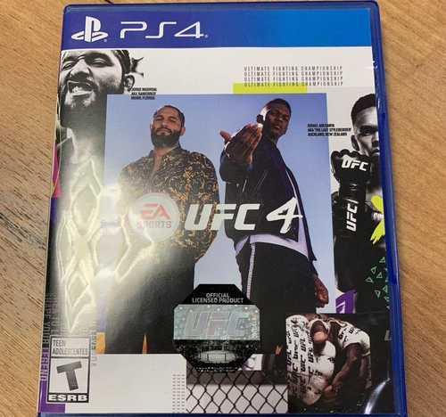 Игры на ps4 ps5 Ufc 4