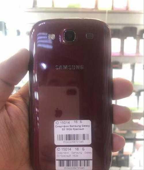 Samsung Galaxy S3 16Gb Красный