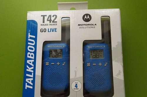 Комплект раций Motorola Talkabout T42 Twin Pa
