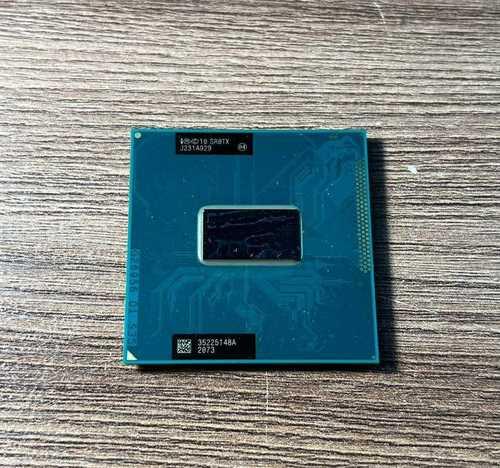 Процессор Intel (R) Core (TM) i3-3120M, 2,50 ггц