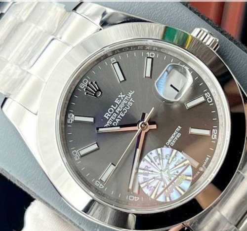 Rolex Datejust Oyster grey часы