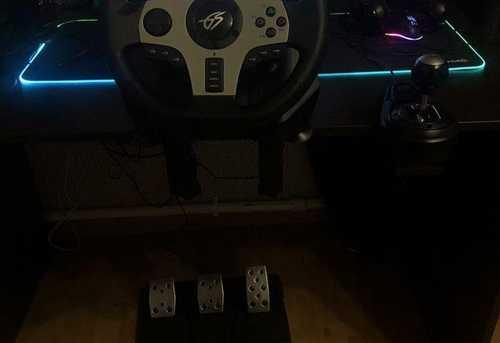 Игровой Руль dexp wheelman pro gt