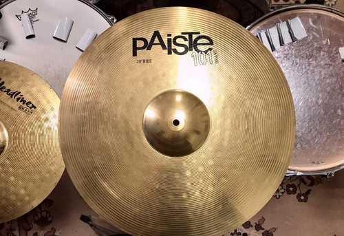 Тарелка Paiste 20"ride 101 brass