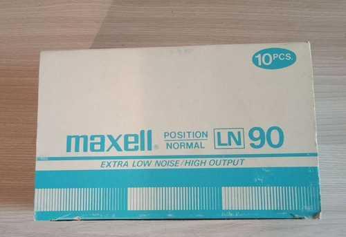 Аудиокассеты новые maxell и wagdoms