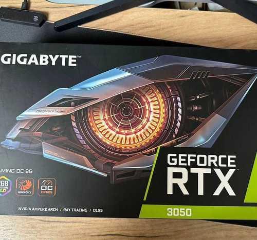 Видеокарта gigabyte GeForce RTX 3050 gaming OC