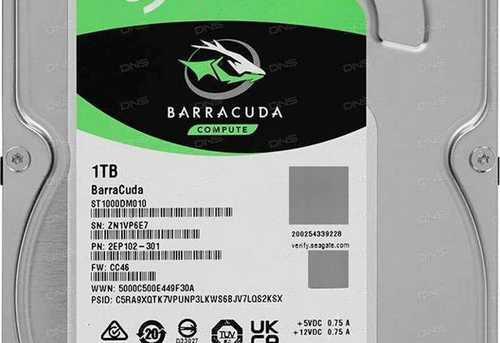 Жесткий диск Seagate BarraCuda 1 тб