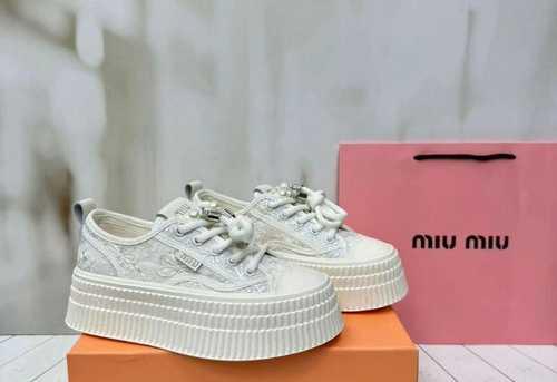 Кроссовки Кеды Miu Miu Размер 36-40