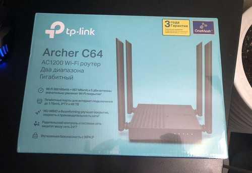 Wi-Fi роутер TP-Link archer C64