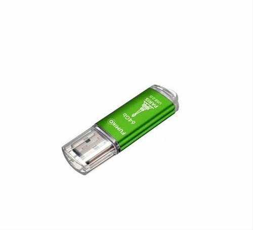 Флешка Fumiko Paris 64GB зеленая USB 2.0(новая)